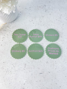 Product Price Discs – ByCarly Designs