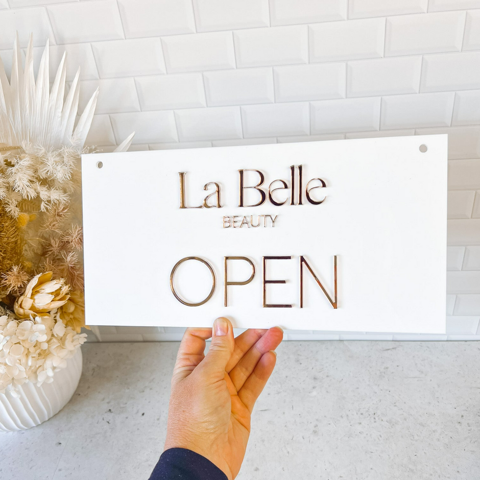 Open Closed Signage – ByCarly Designs